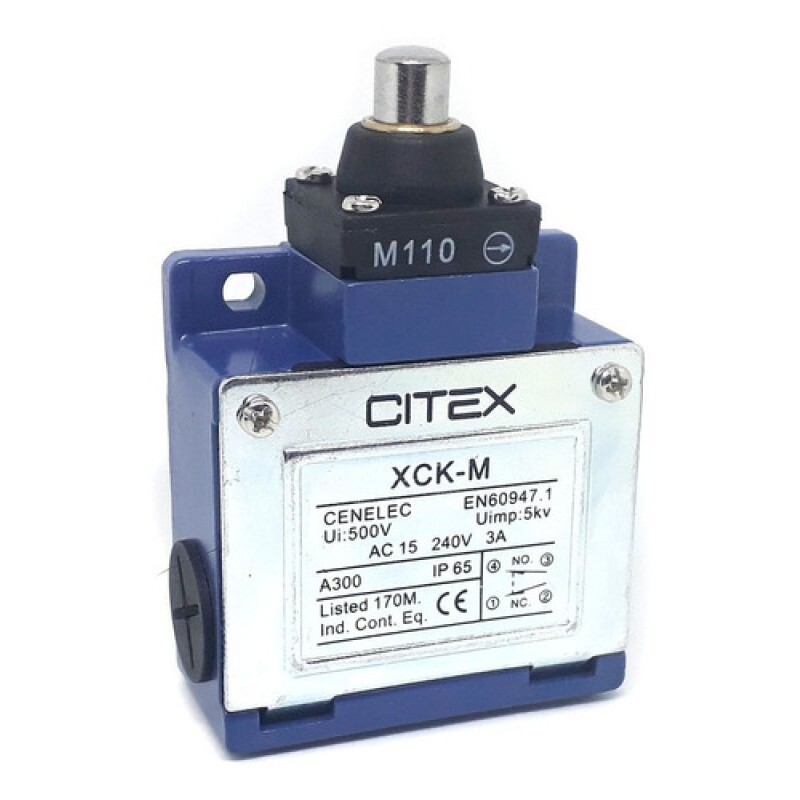 CHAVE FIM DE CURSO CORPO METÁLICO XCK-M110