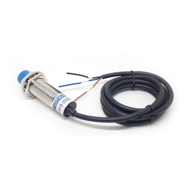 LM18-3008NA SENSOR INDUTIVO NÃO FACEADO 6~36VCC NPN NA 8mm 300mA