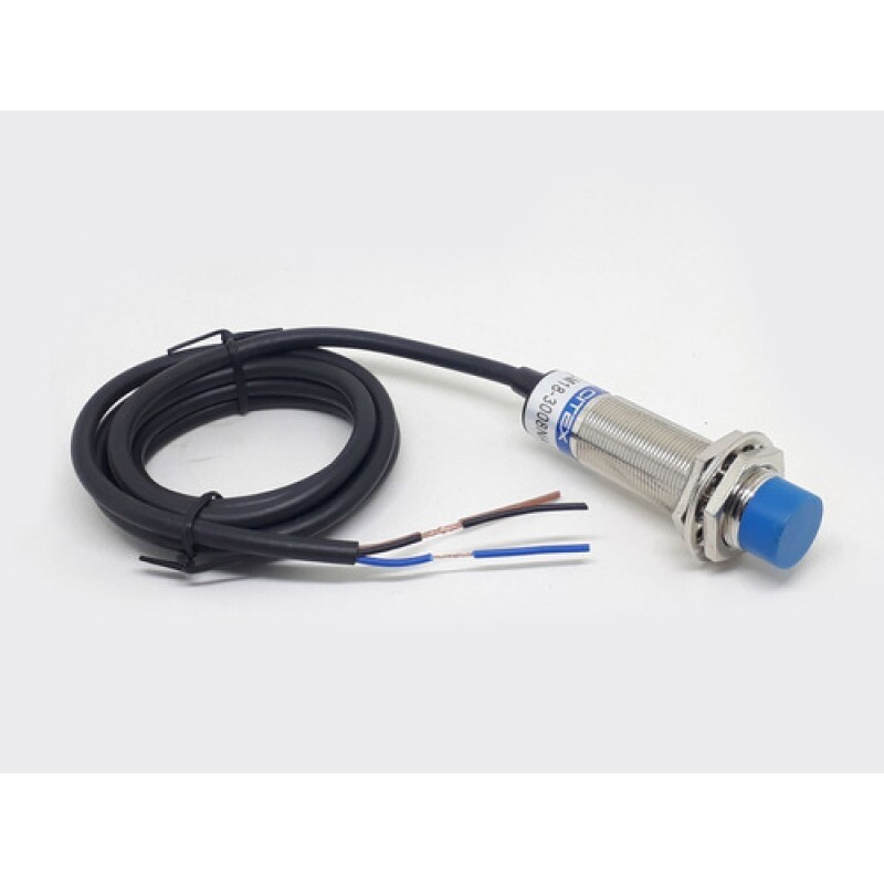 LM18-3008NA SENSOR INDUTIVO NÃO FACEADO 6~36VCC NPN NA 8mm 300mA