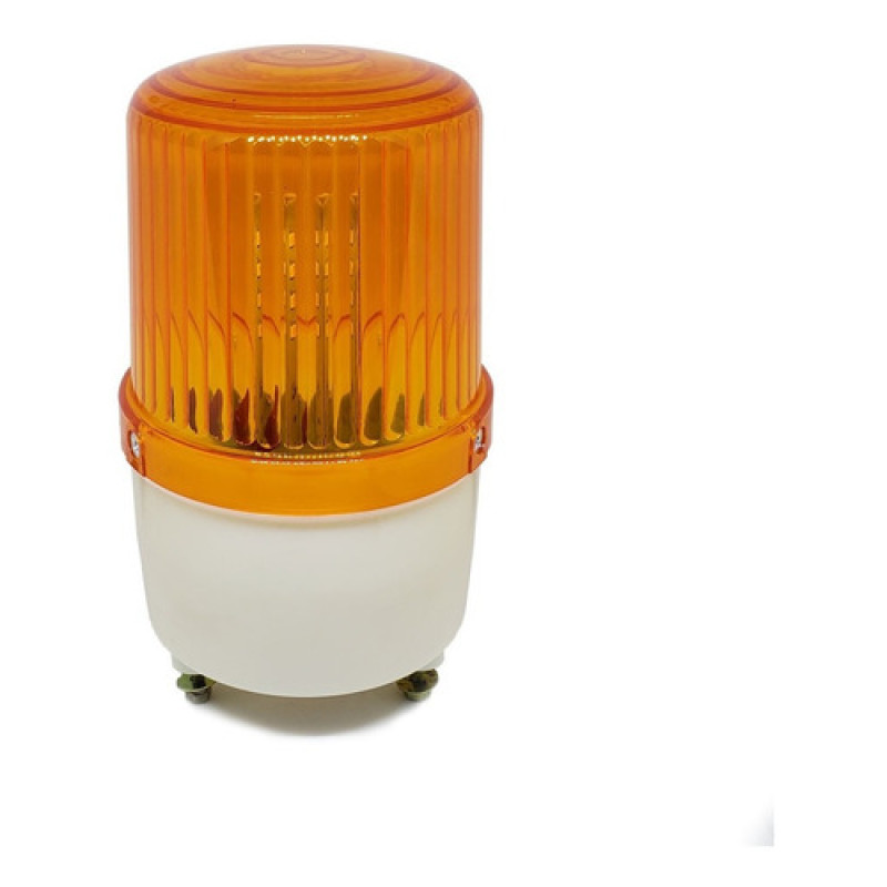 LTE-5104 110V GIROLED GIROFLEX ÂMBAR SINALEIRO LED EFEITO GIRATÓRIO