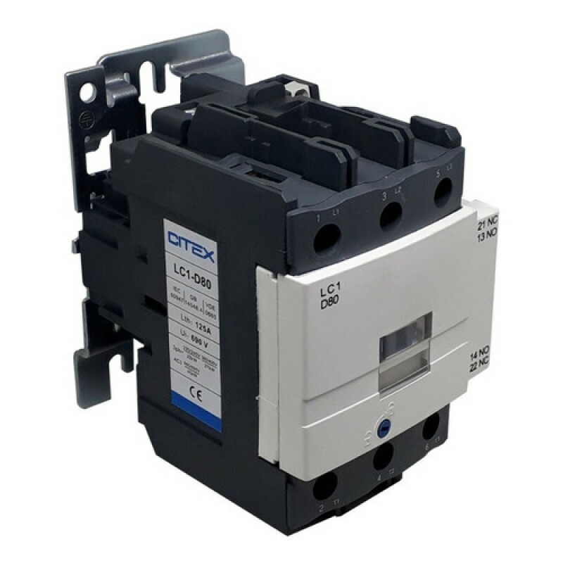 LC1-D80 BOBINA 220V 50/60HZ CONTATOR TRIPOLAR +1NA +1NF