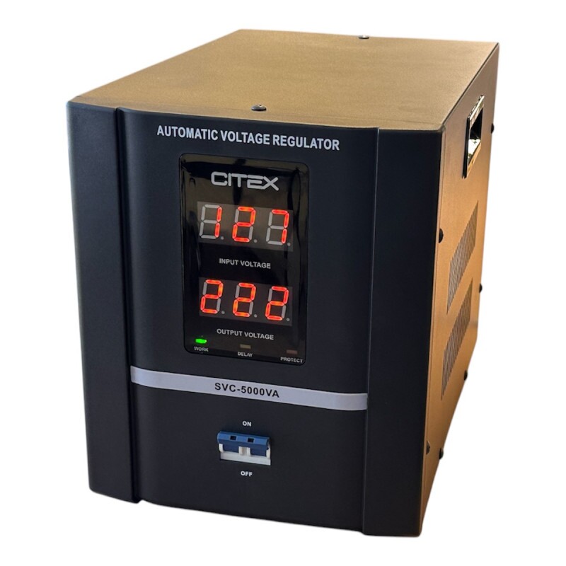 SVC-5000VA 127 e 220V 5KVA ESTABILIZADOR DE ENERGIA